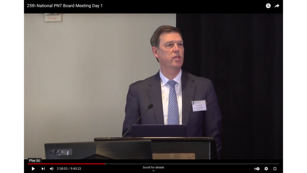 GPS, Unintended Consequences, & War - Mr. George Beebe @ PNT Advisory ...